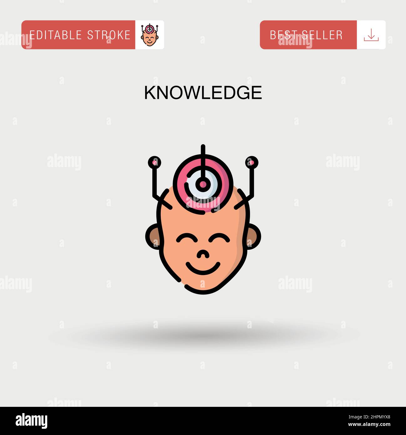 Power knowledge business concept Stock Vector Images - Alamy