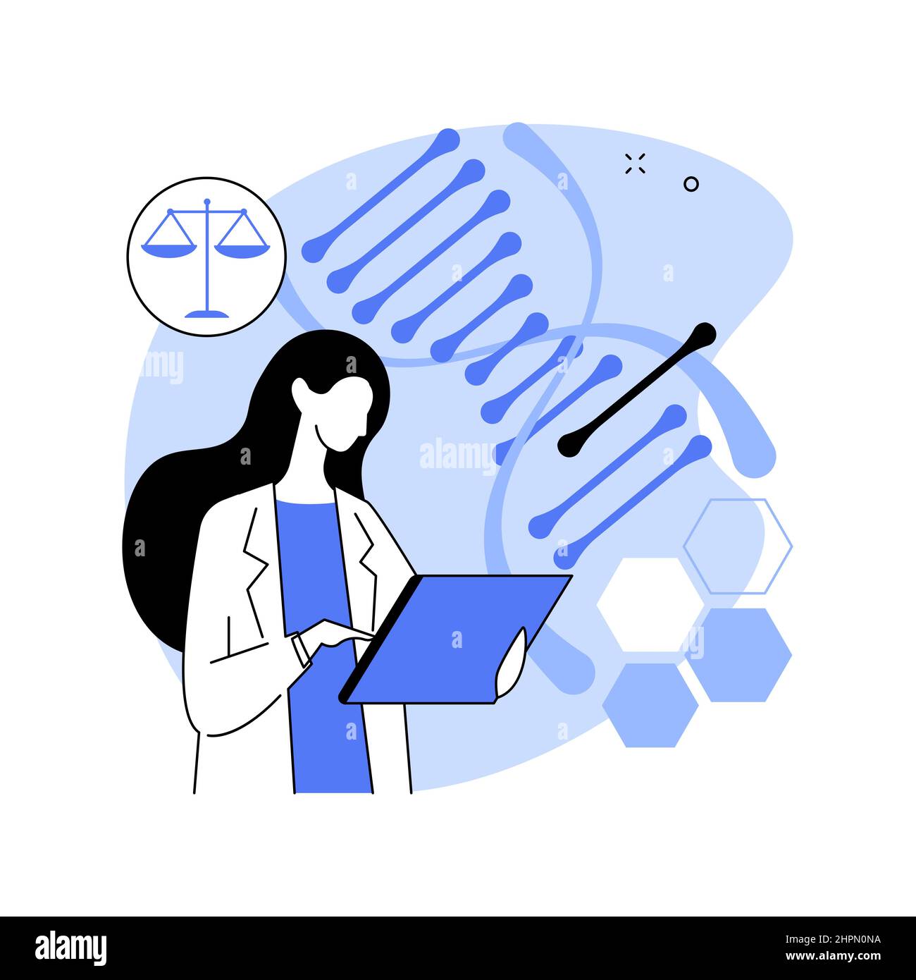 Bioethics abstract concept vector illustration Stock Vector Image & Art ...
