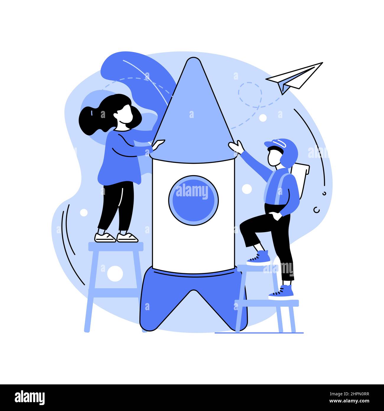 Child friendly area abstract concept vector illustration Stock Vector ...