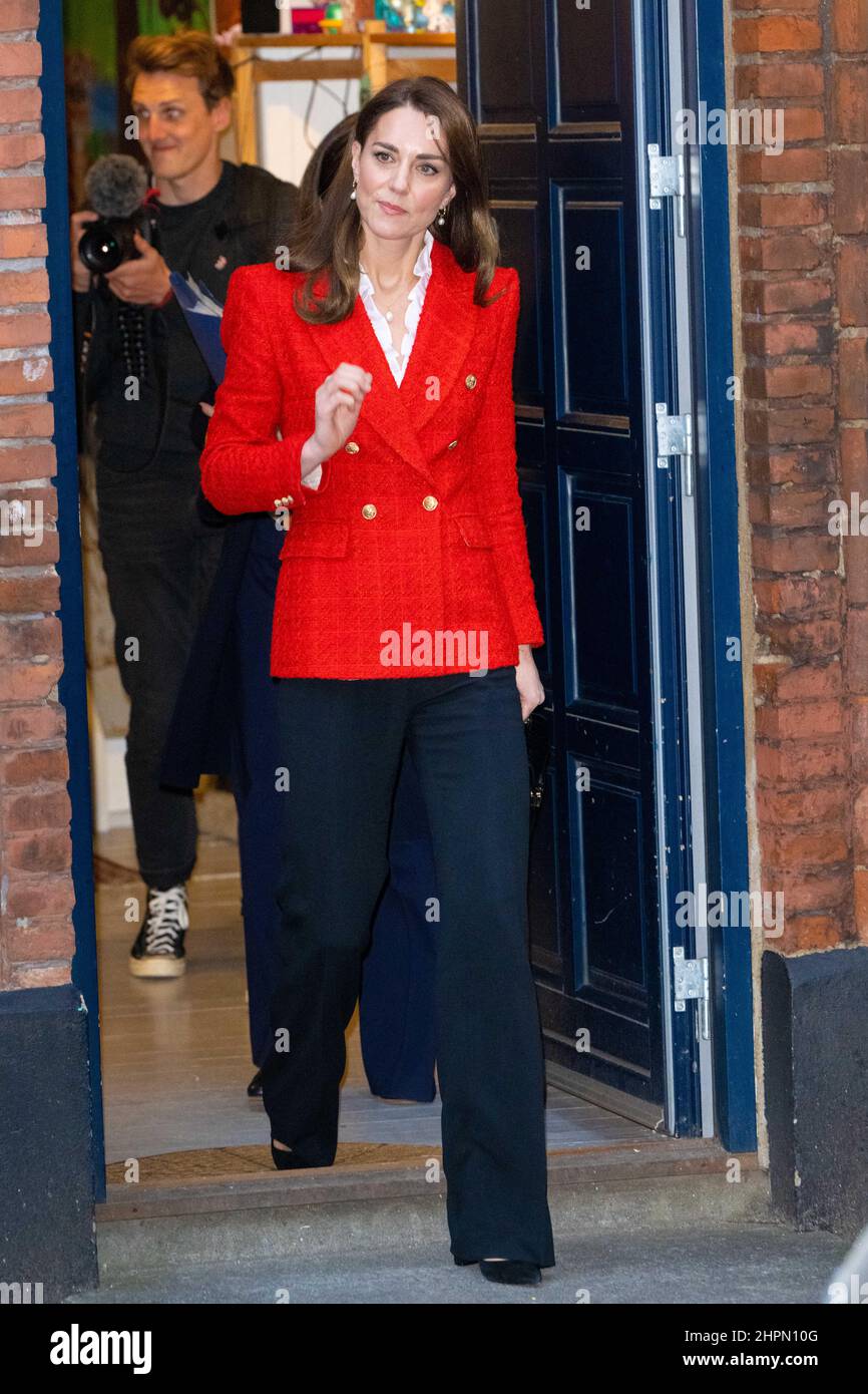 Copenhagen, Denmark, 22/02/2022, Catherine Duchess of Cambridge (Kate ...