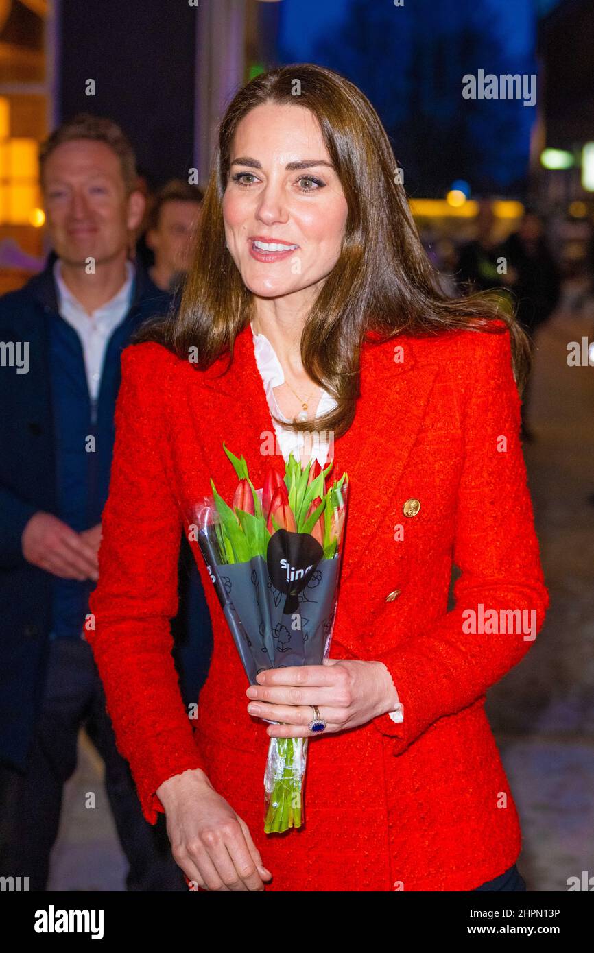 Copenhagen, Denmark, 22/02/2022, Catherine Duchess of Cambridge (Kate ...