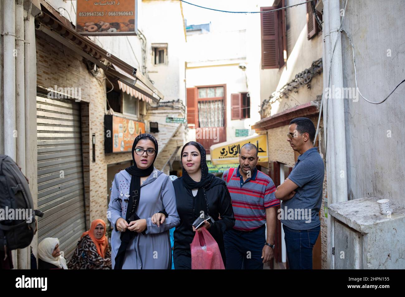 Old medina in Tangier, Morocco. September, 2019 - photo by Jake Lyell ...