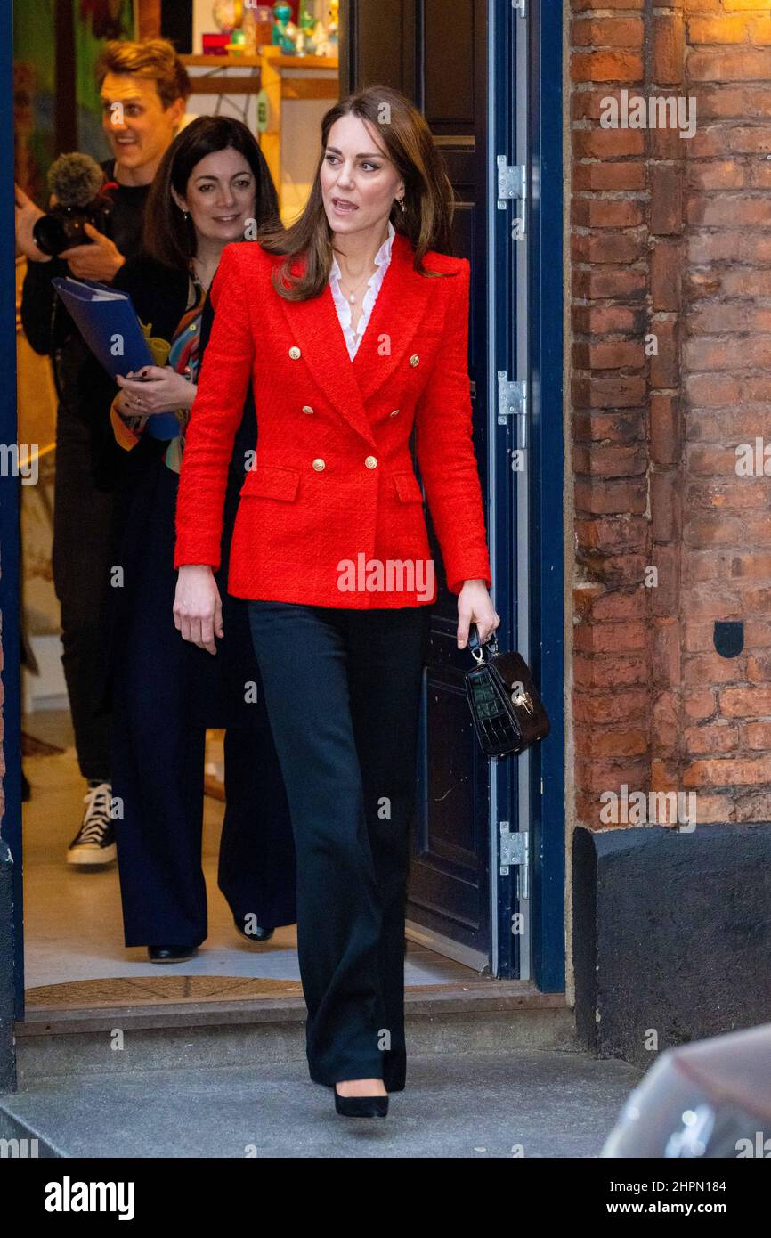 Copenhagen, Denmark, 22/02/2022, Catherine Duchess of Cambridge (Kate ...