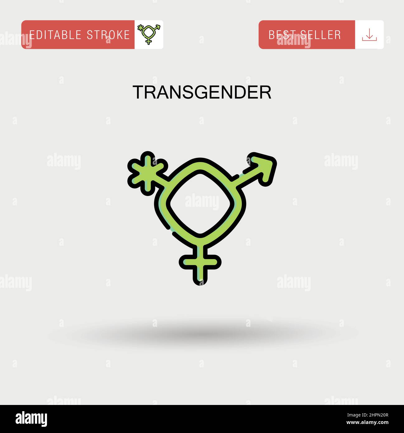 Transgender Simple vector icon Stock Vector Image & Art - Alamy
