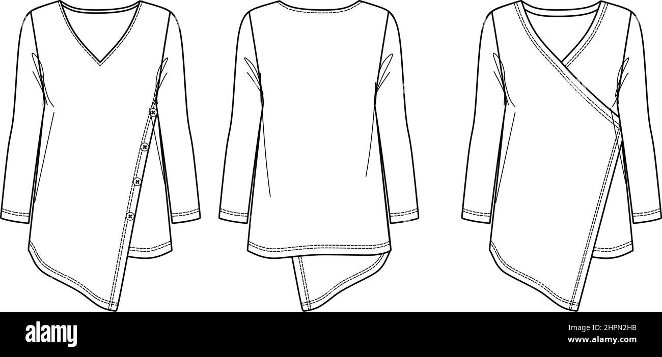 Blouse Designs Vector