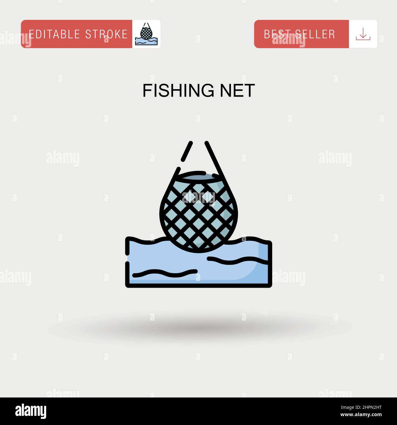 Fishing net Stock Vector Images - Alamy