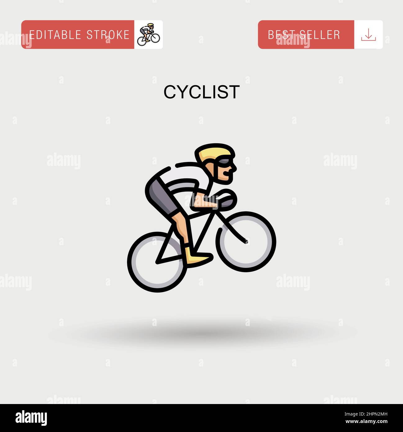 Professional cyclist Stock Vector Images - Alamy