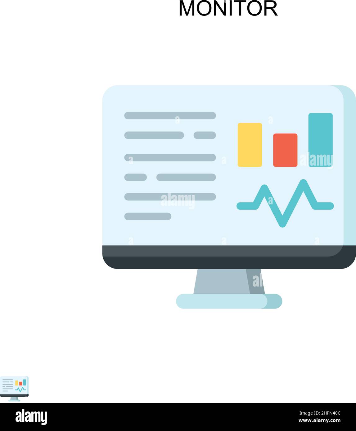 Lcd monitor background Stock Vector Images - Alamy