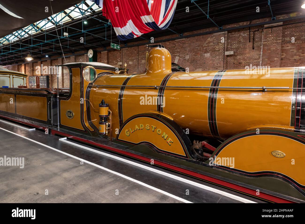 York.Yorkshire.United Kingdom.February 13th 2022.A B1 class Gladstone ...
