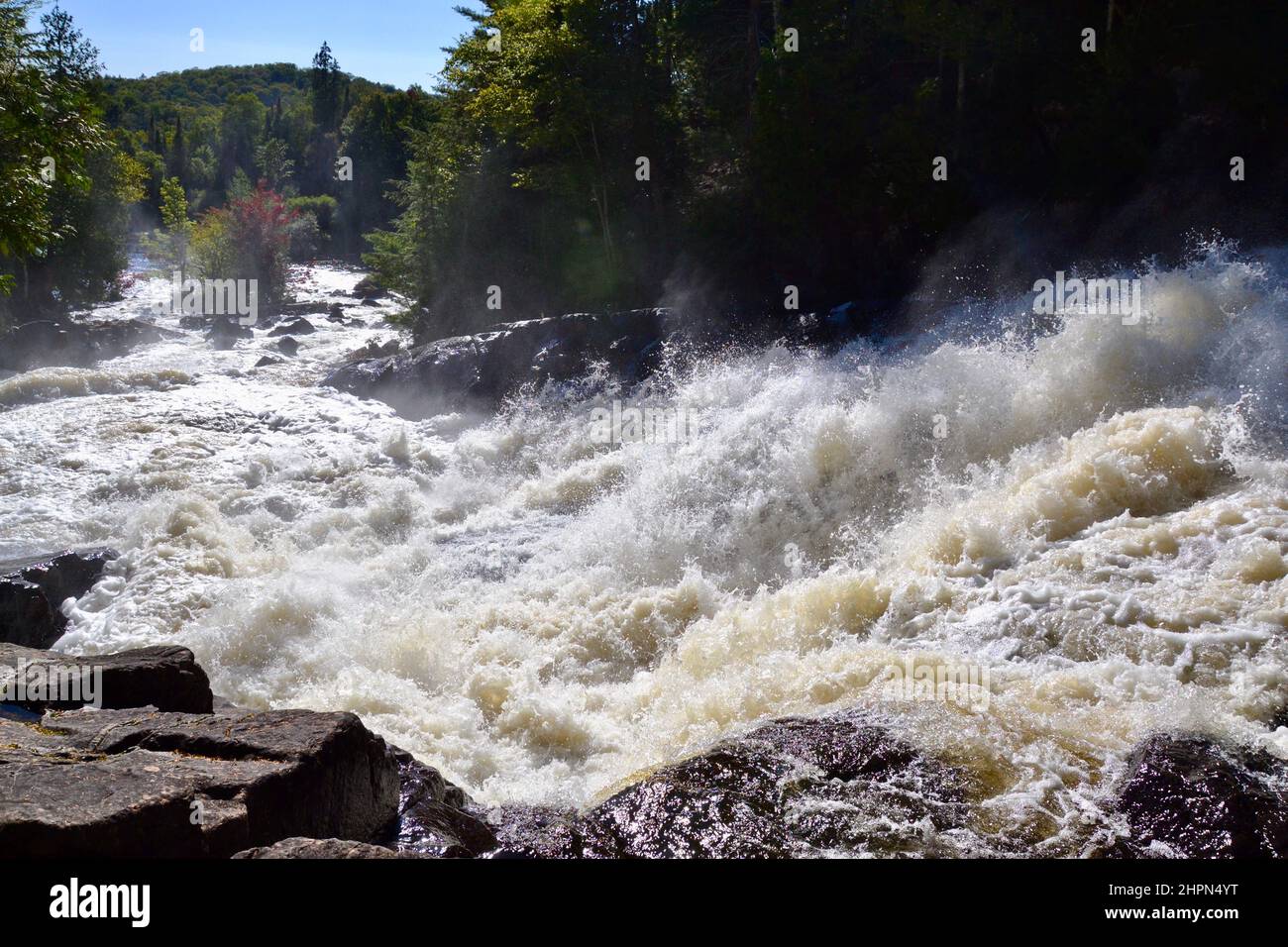 Powerful water flow hi-res stock photography and images - Alamy
