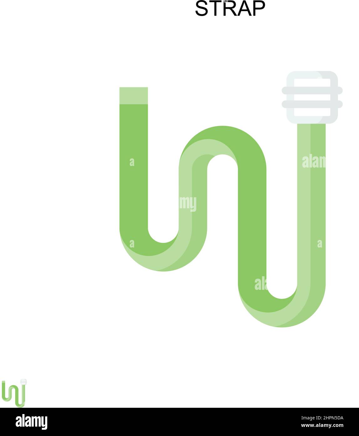 Tie down strap Stock Vector Images - Alamy