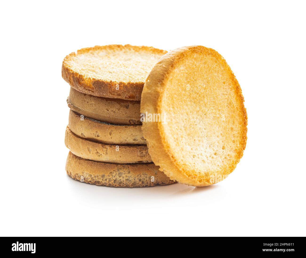 Bread rusk bakery slice Cut Out Stock Images & Pictures - Alamy