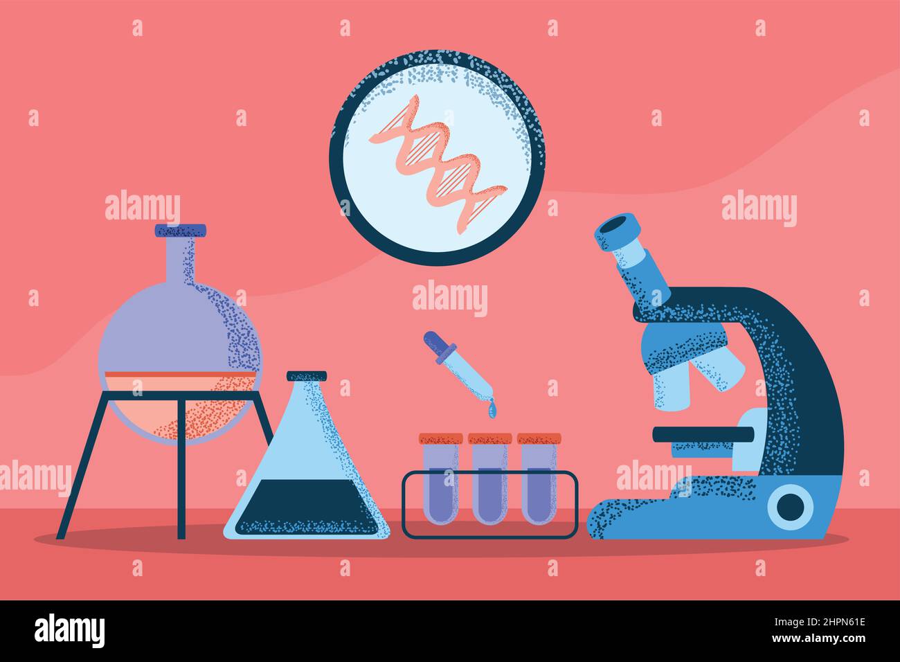 DNA medicine microbiology Stock Vector Image & Art - Alamy