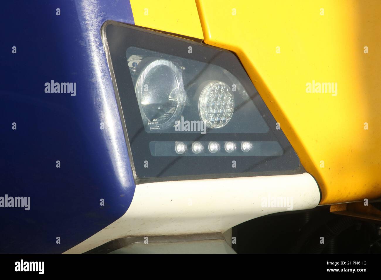 Class 195 dmu headlight hi-res stock photography and images - Alamy