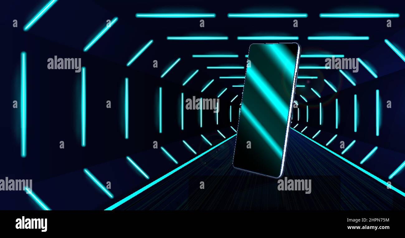 Glowing telephone Stock Vector Images - Alamy