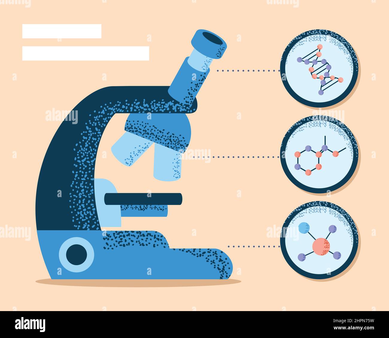 microscope dna biology Stock Vector Image & Art - Alamy