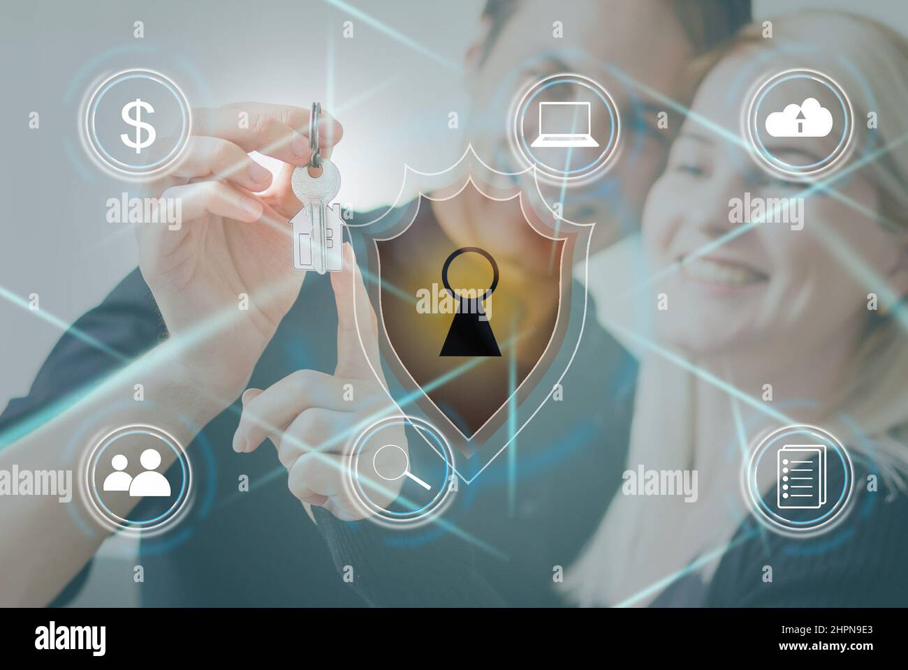 Cyber security concept. Encryption. Data protection. Anti virus ...