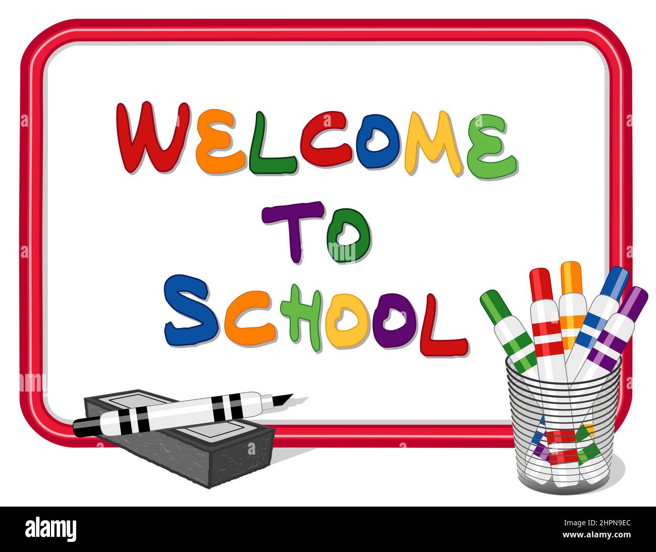 Welcome back students hi-res stock photography and images - Alamy