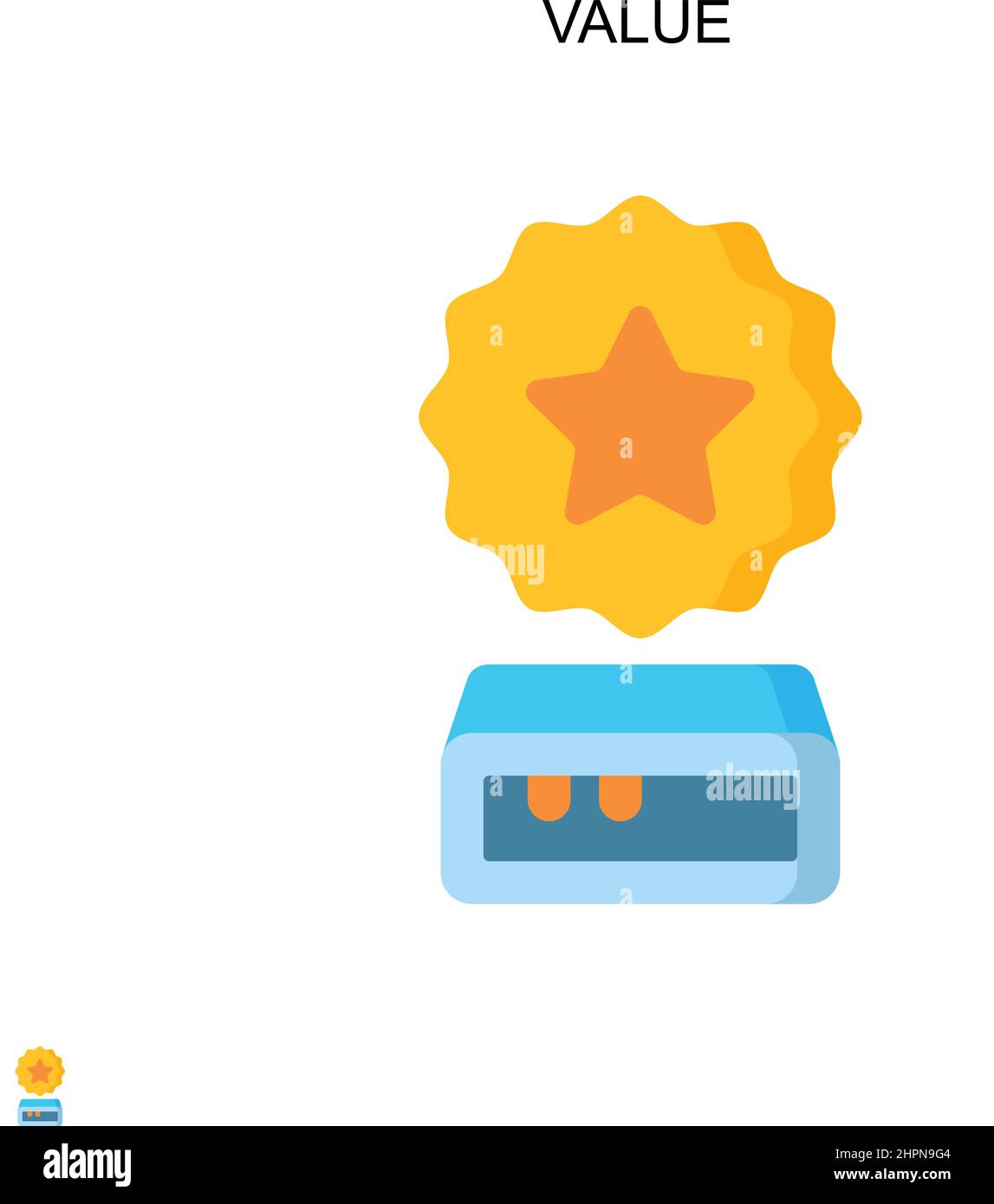 Core values icon internet Stock Vector Images - Alamy