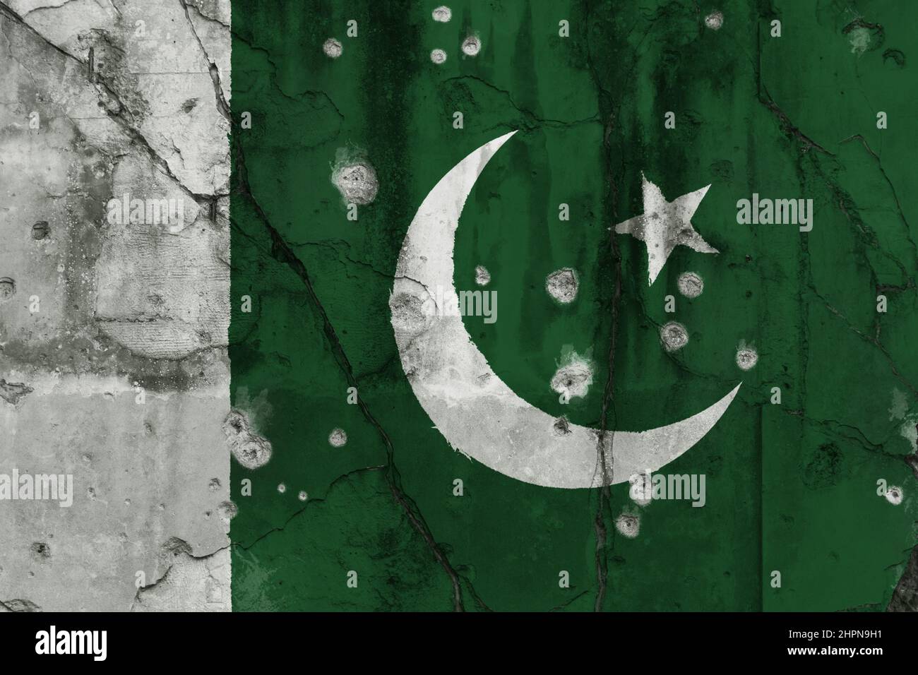 Old pakistan flag hi-res stock photography and images - Alamy