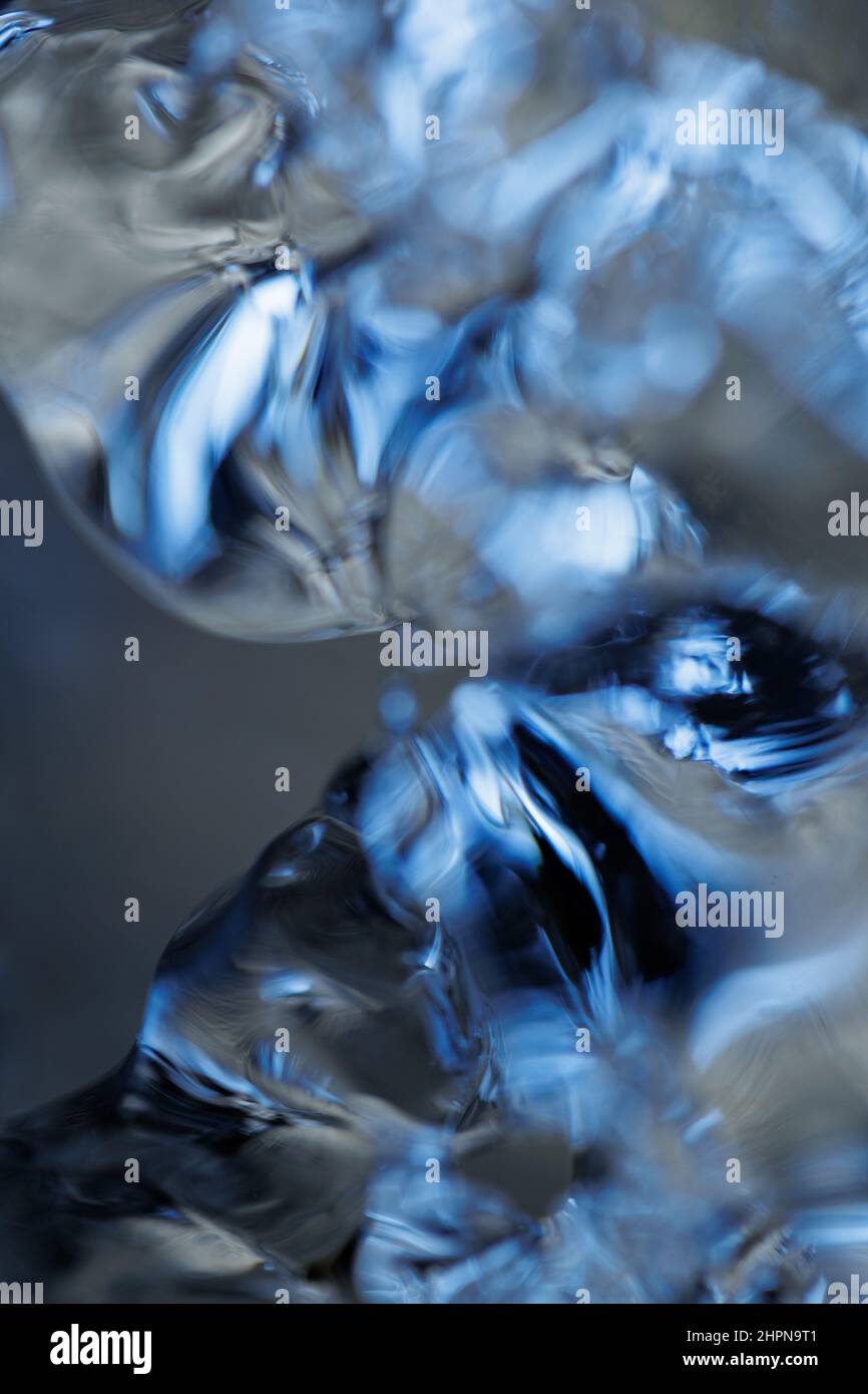 Abstract blue texture of water and ice perfect for background Stock ...