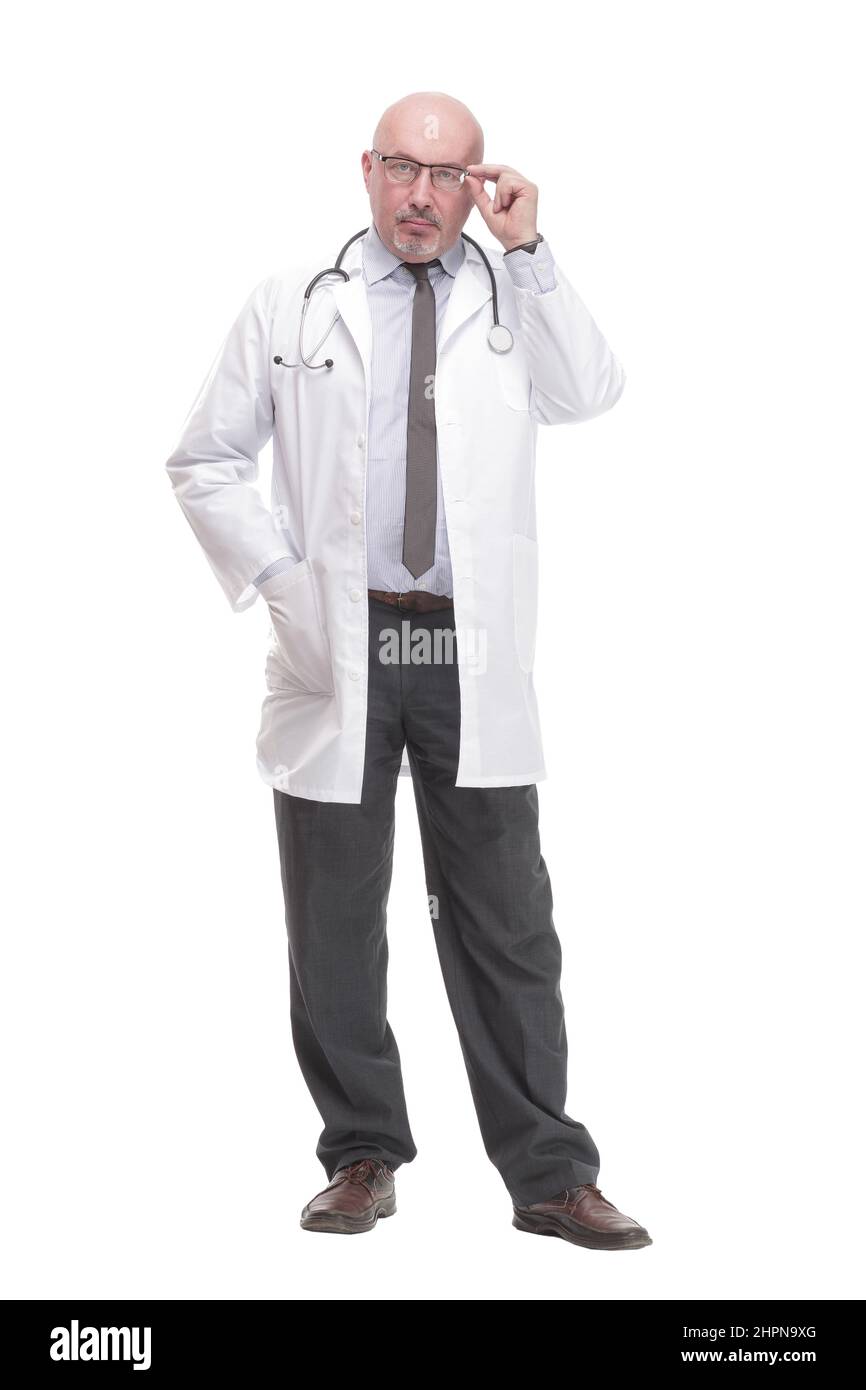Hispanic doctor in white Cut Out Stock Images & Pictures - Alamy