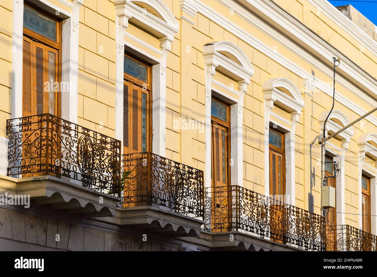 Colonial building, downtown Merida, Yucatan, Mexico Stock Photo - Alamy