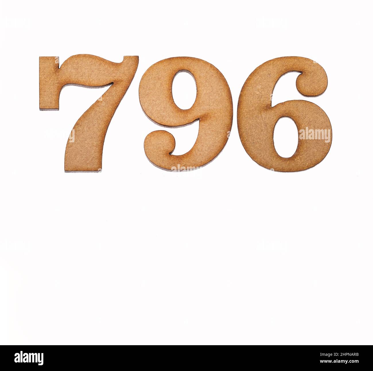 Number 796 Cut Out Stock Images & Pictures - Alamy