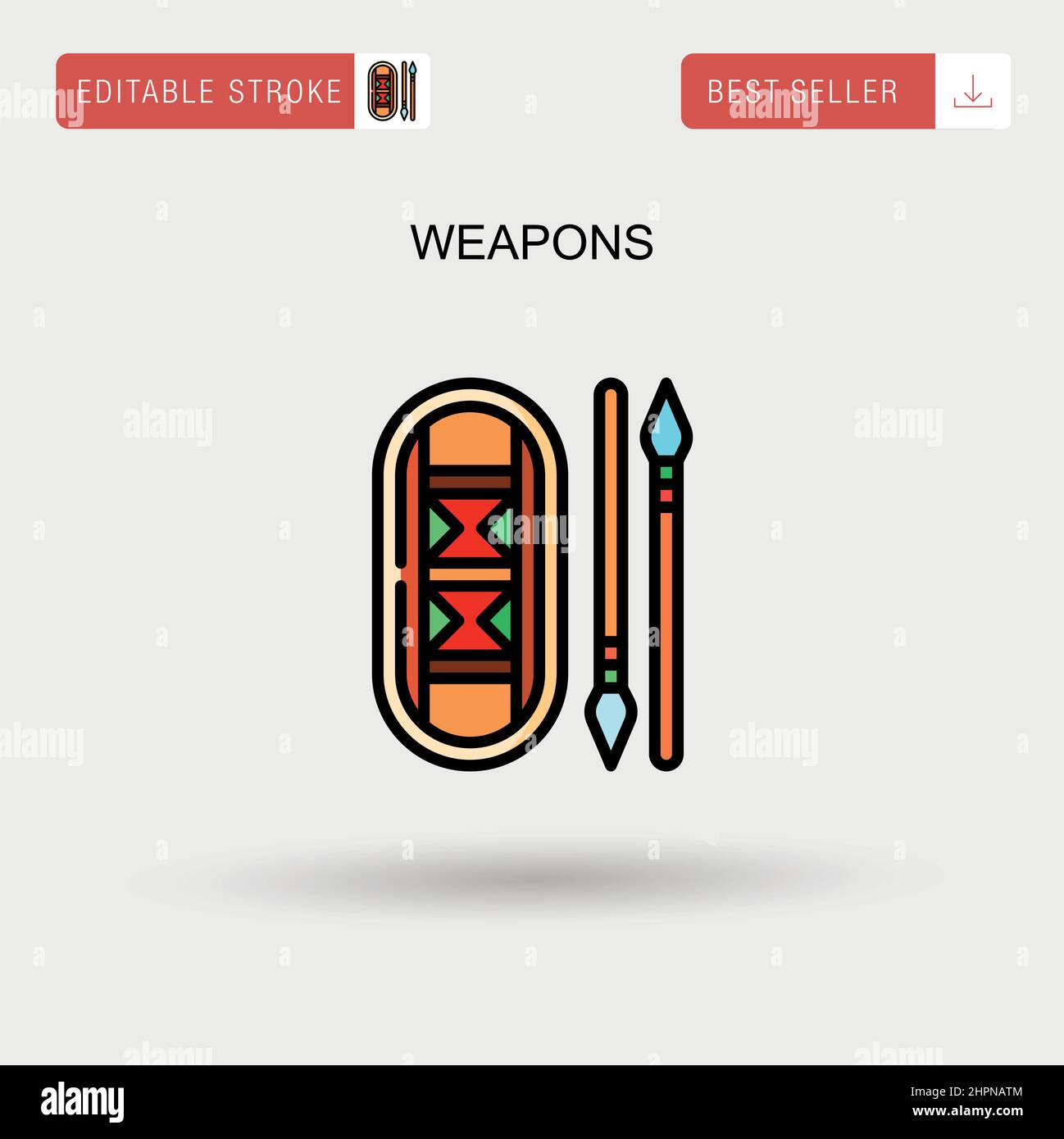 Weapons background Stock Vector Images - Alamy