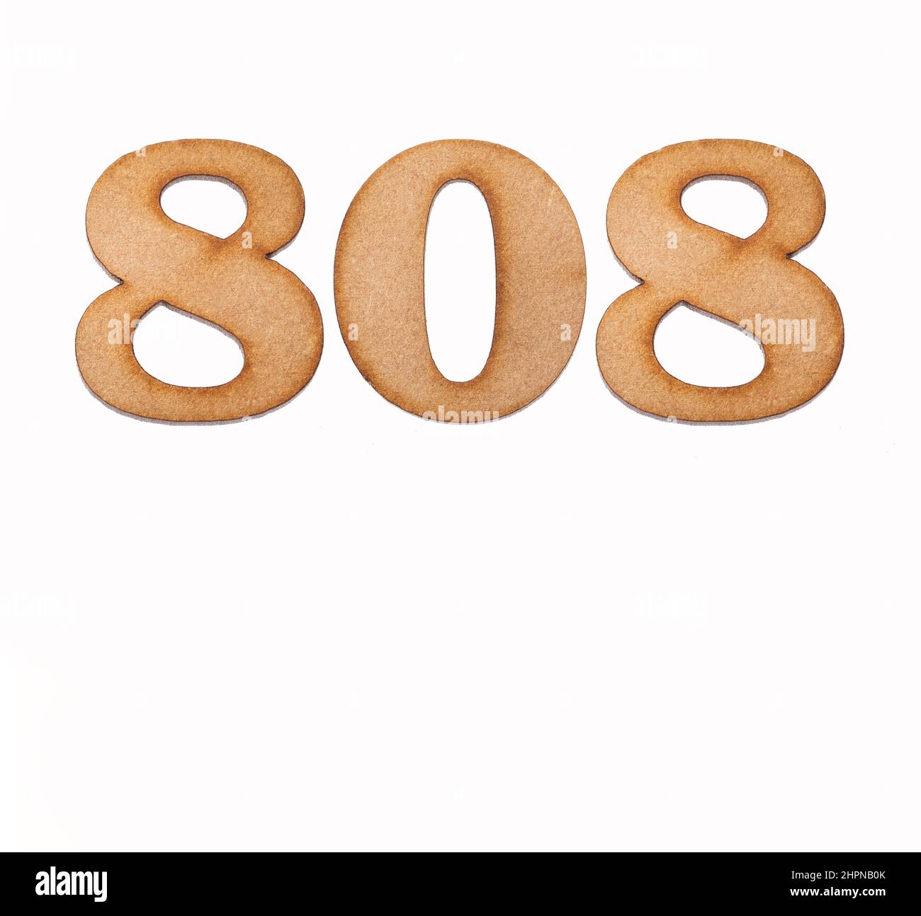 Number 808 Cut Out Stock Images & Pictures - Alamy