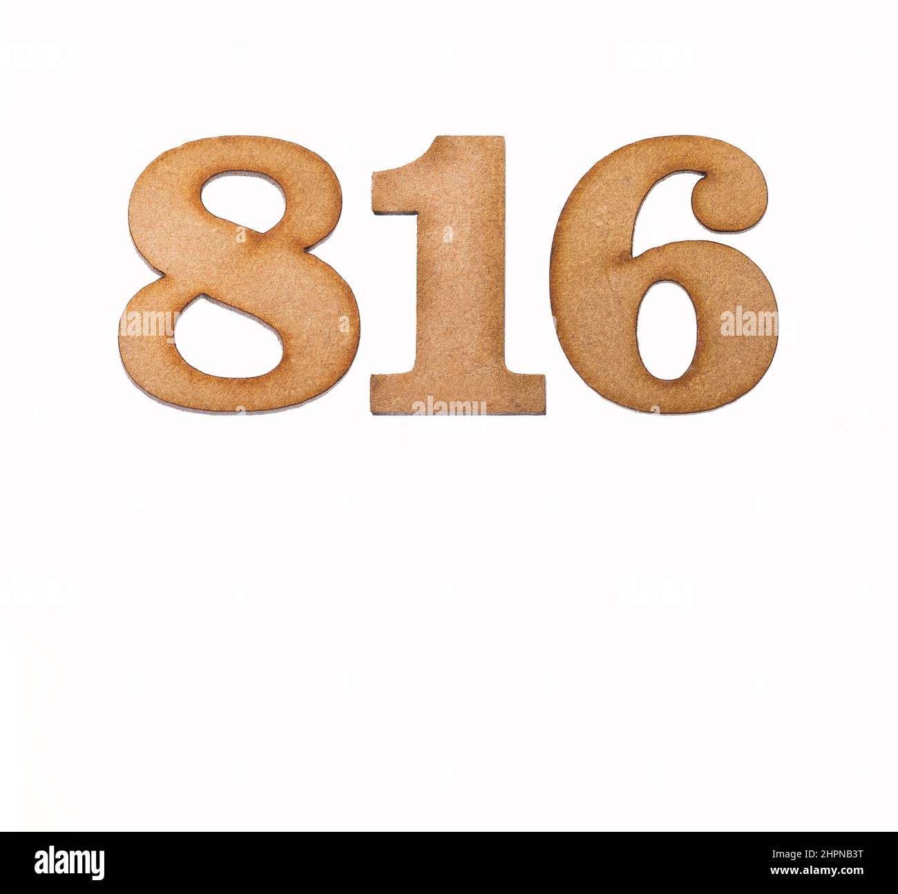 Number 816 Cut Out Stock Images & Pictures - Alamy
