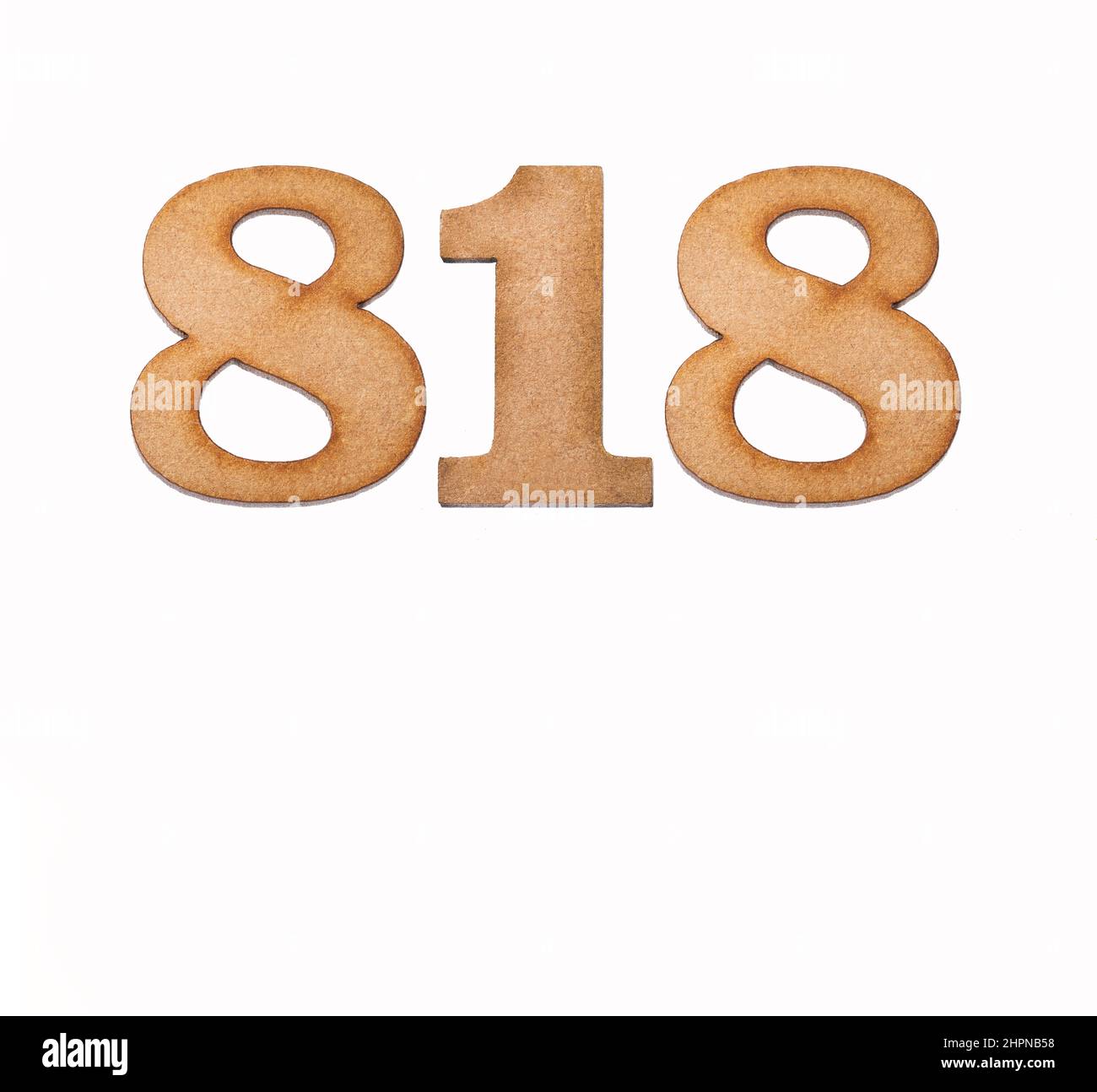 Number 818 Cut Out Stock Images & Pictures - Alamy