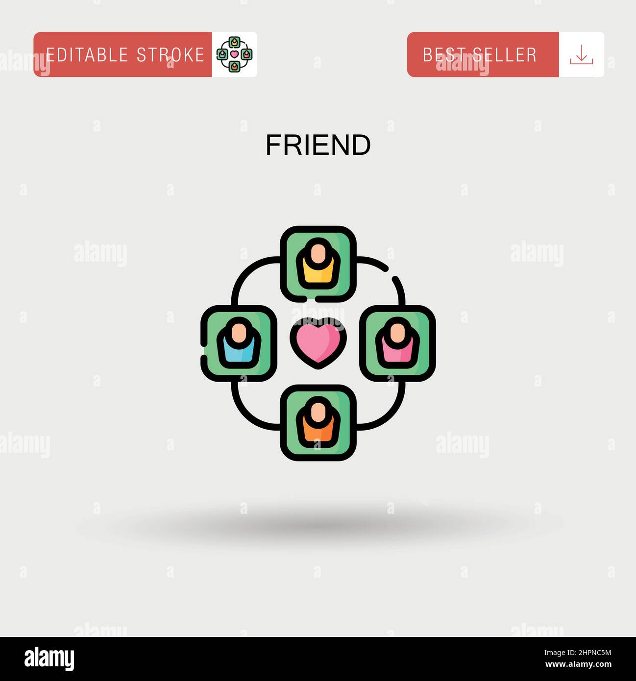 Friendship travel Stock Vector Images - Alamy