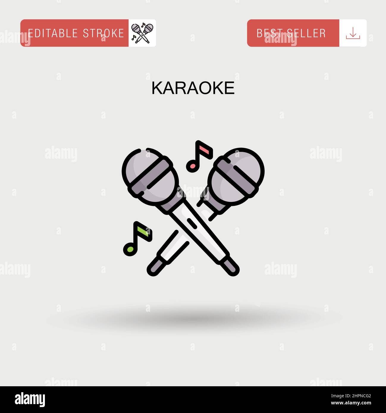 Karaoke night Stock Vector Images - Alamy