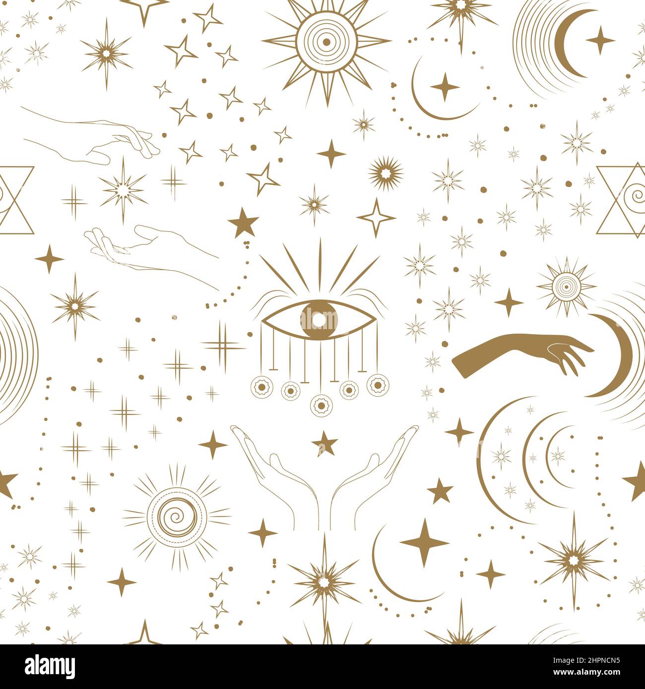 Astral symbols Stock Vector Images - Alamy