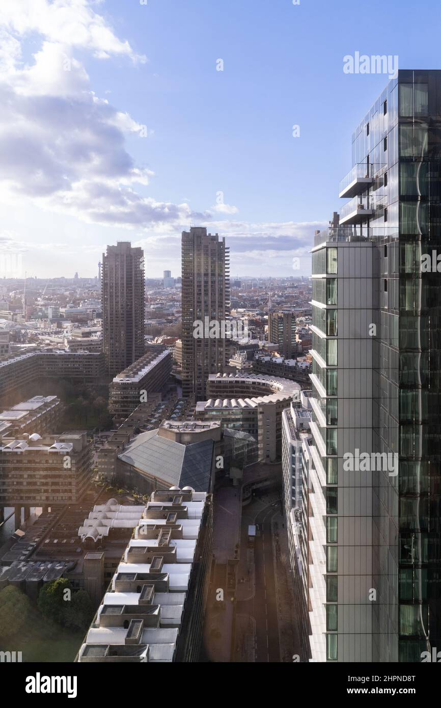 Moorgate aerial hi-res stock photography and images - Alamy