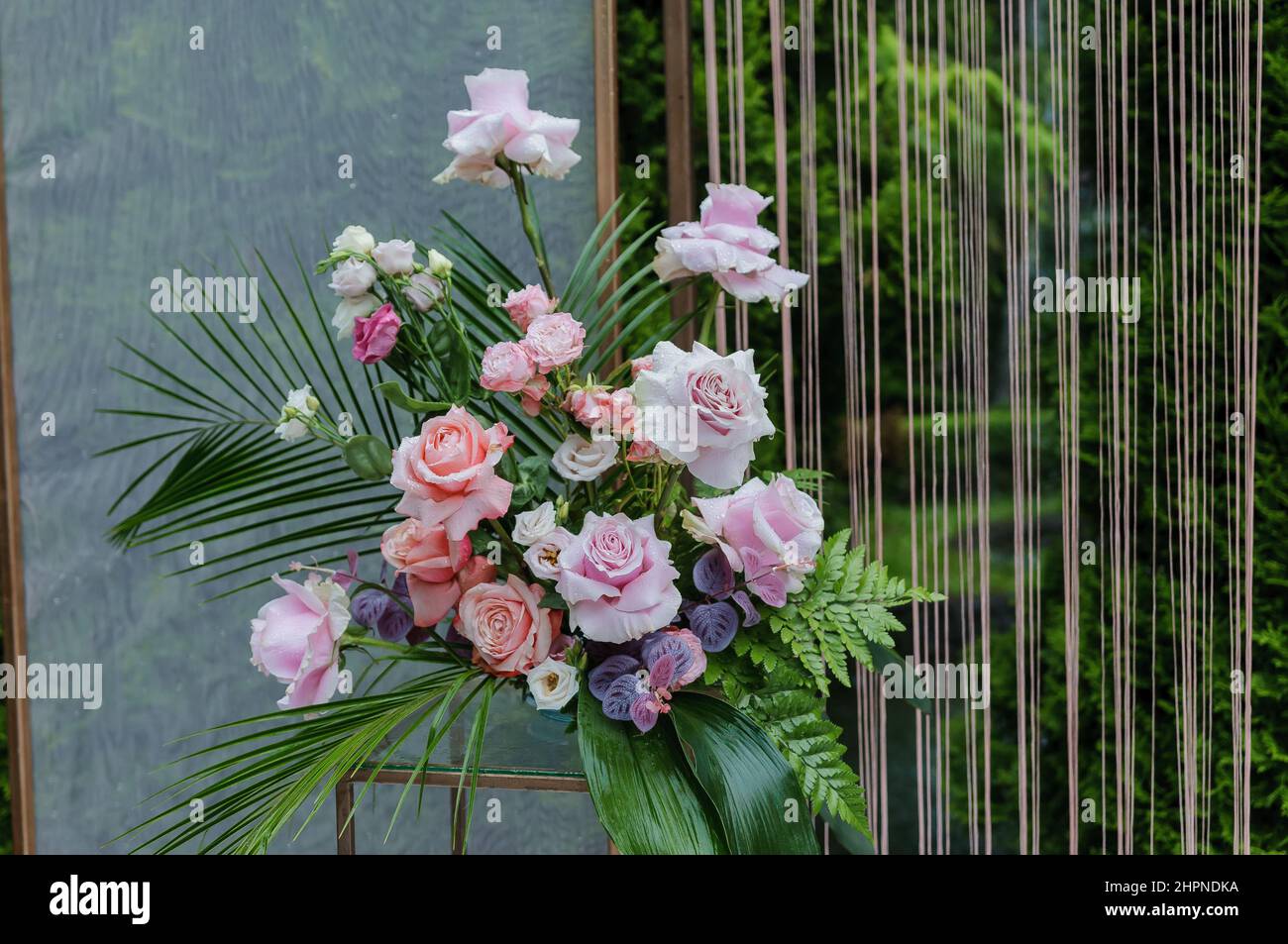 Wedding arch multi colored hi-res stock photography and images - Alamy