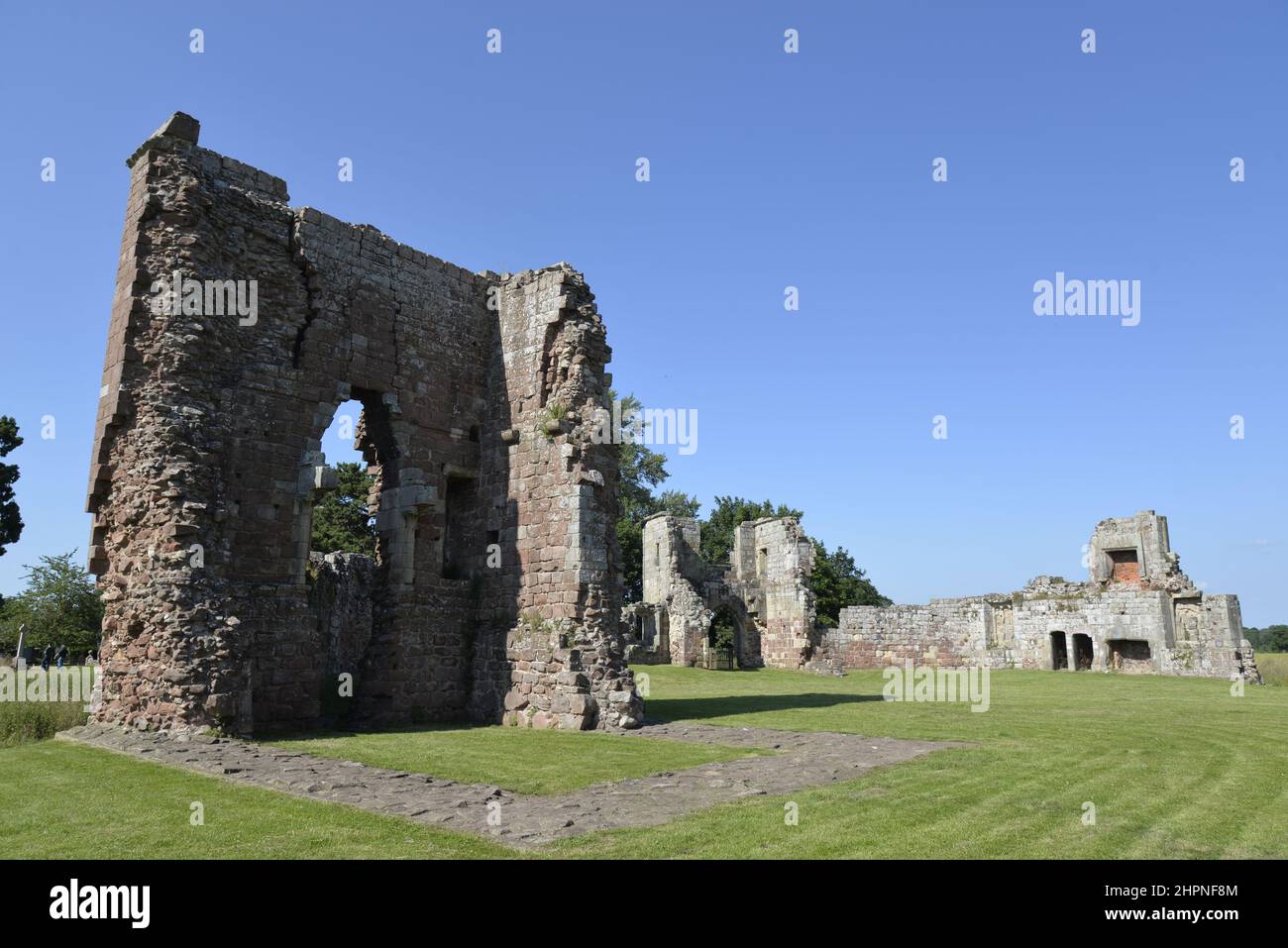 Moreton Corbet Castle, Shropshire, England Stock Photo - Alamy