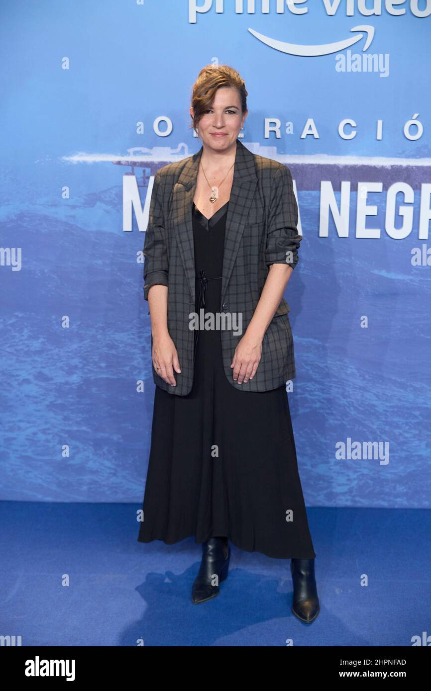 February 22, 2022, Madrid, Madrid, Spain: Lucia Moniz attends â ...