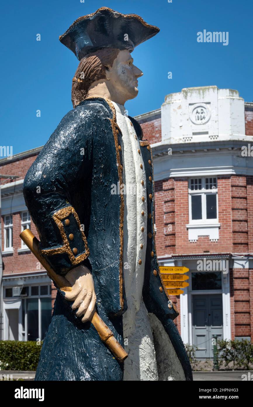 James cook new zealand hi-res stock photography and images - Alamy