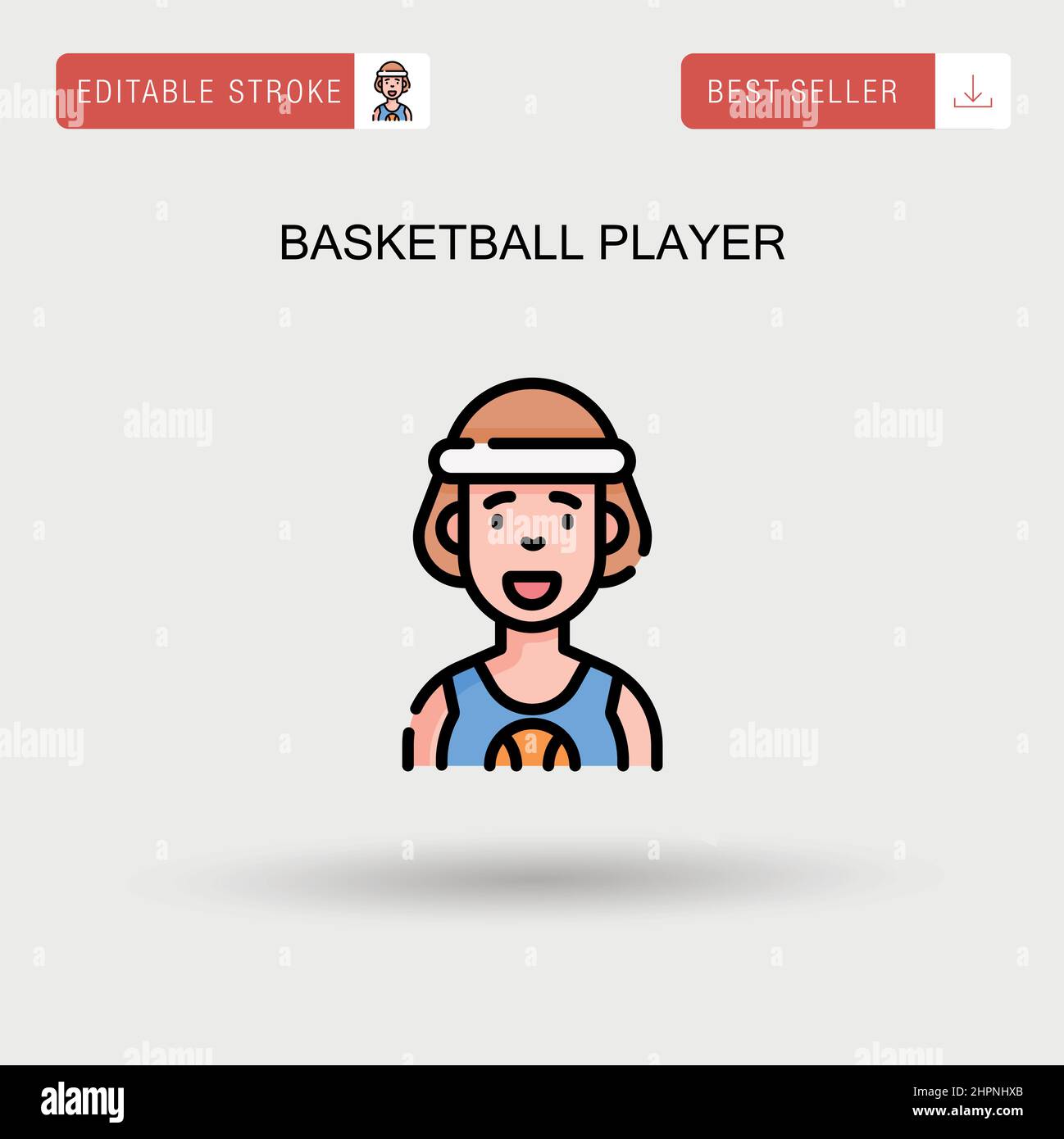 Men basketball player Stock Vector Images - Alamy