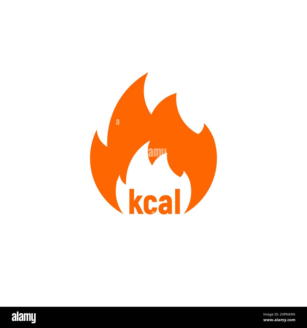 Energy fat burn kcal fire icon. Kilocalorie hot logo vector weight ...