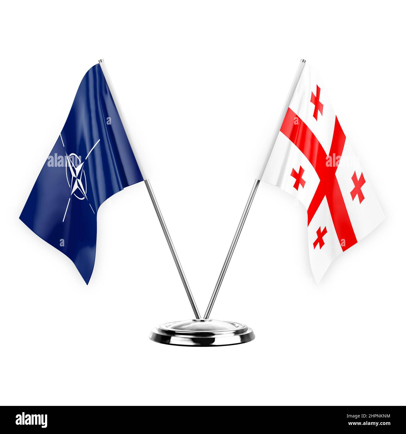 Nato georgia flag Cut Out Stock Images & Pictures - Alamy