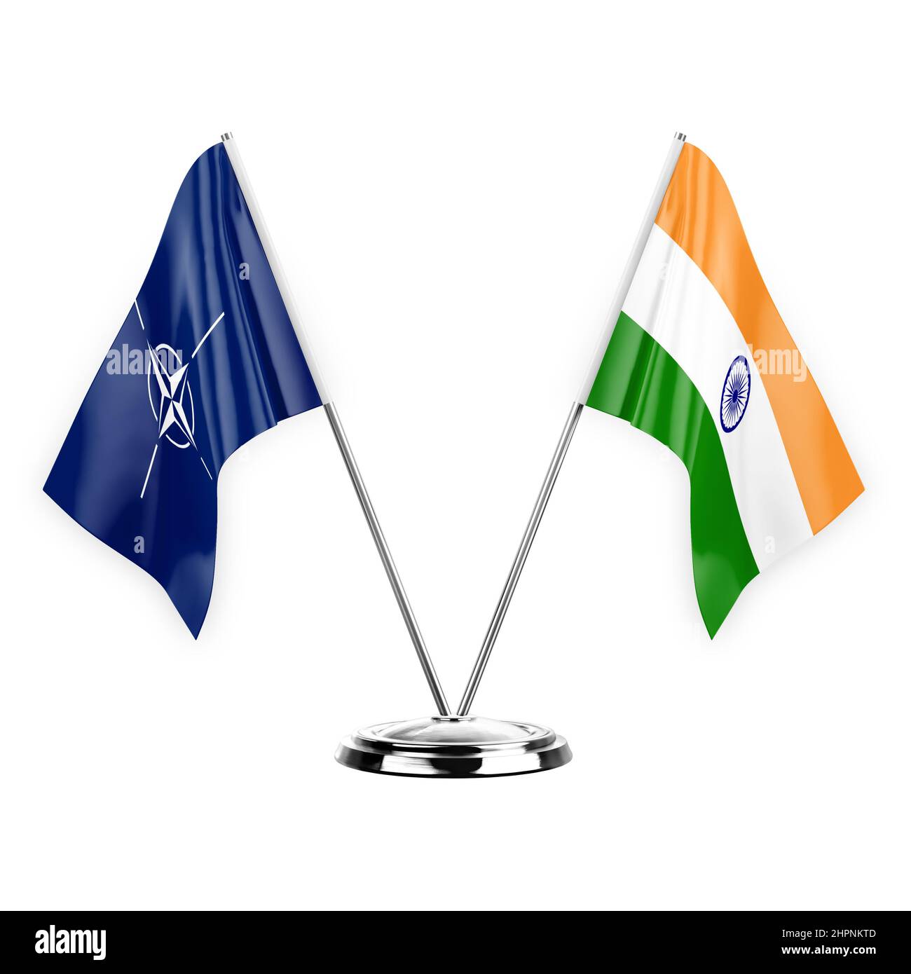 Nato india flag Cut Out Stock Images & Pictures - Alamy