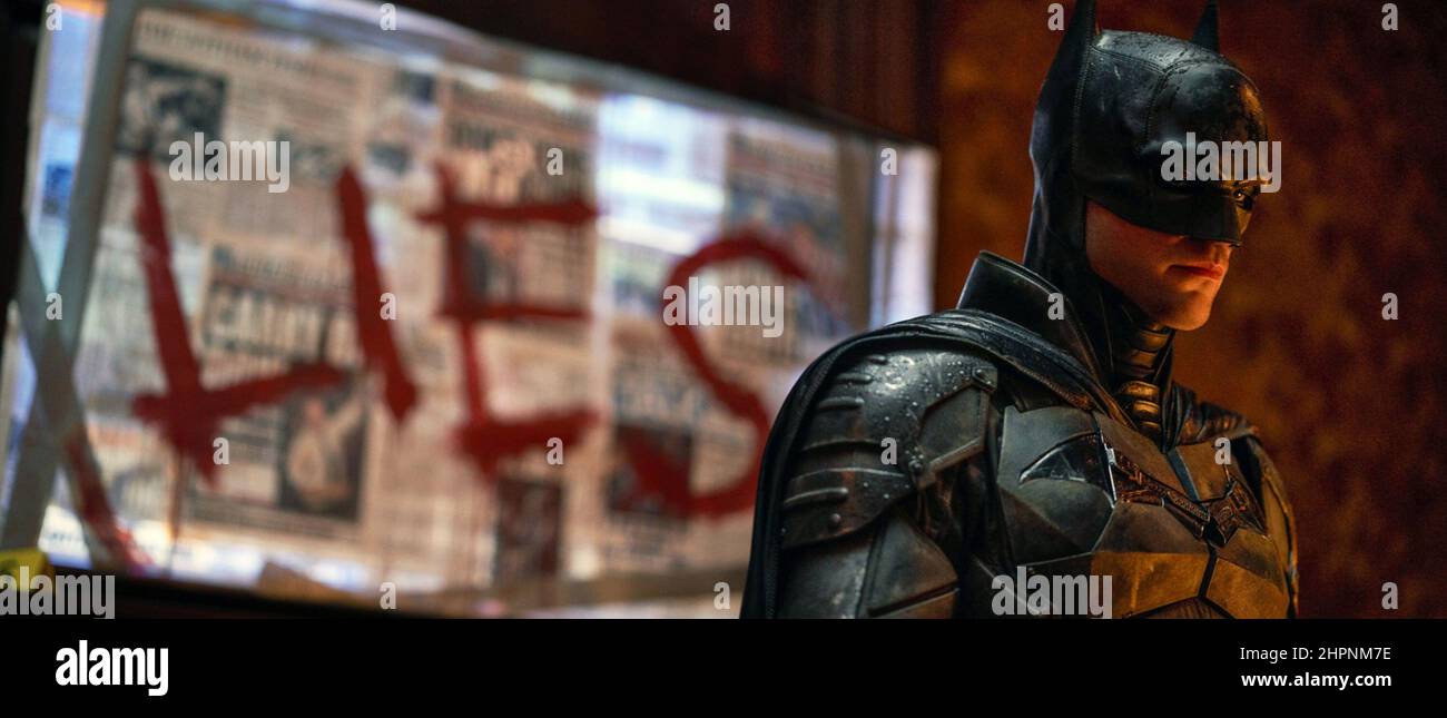 THE BATMAN, Robert Pattinson as Batman, 2022. ph: Jonathan Olley ...