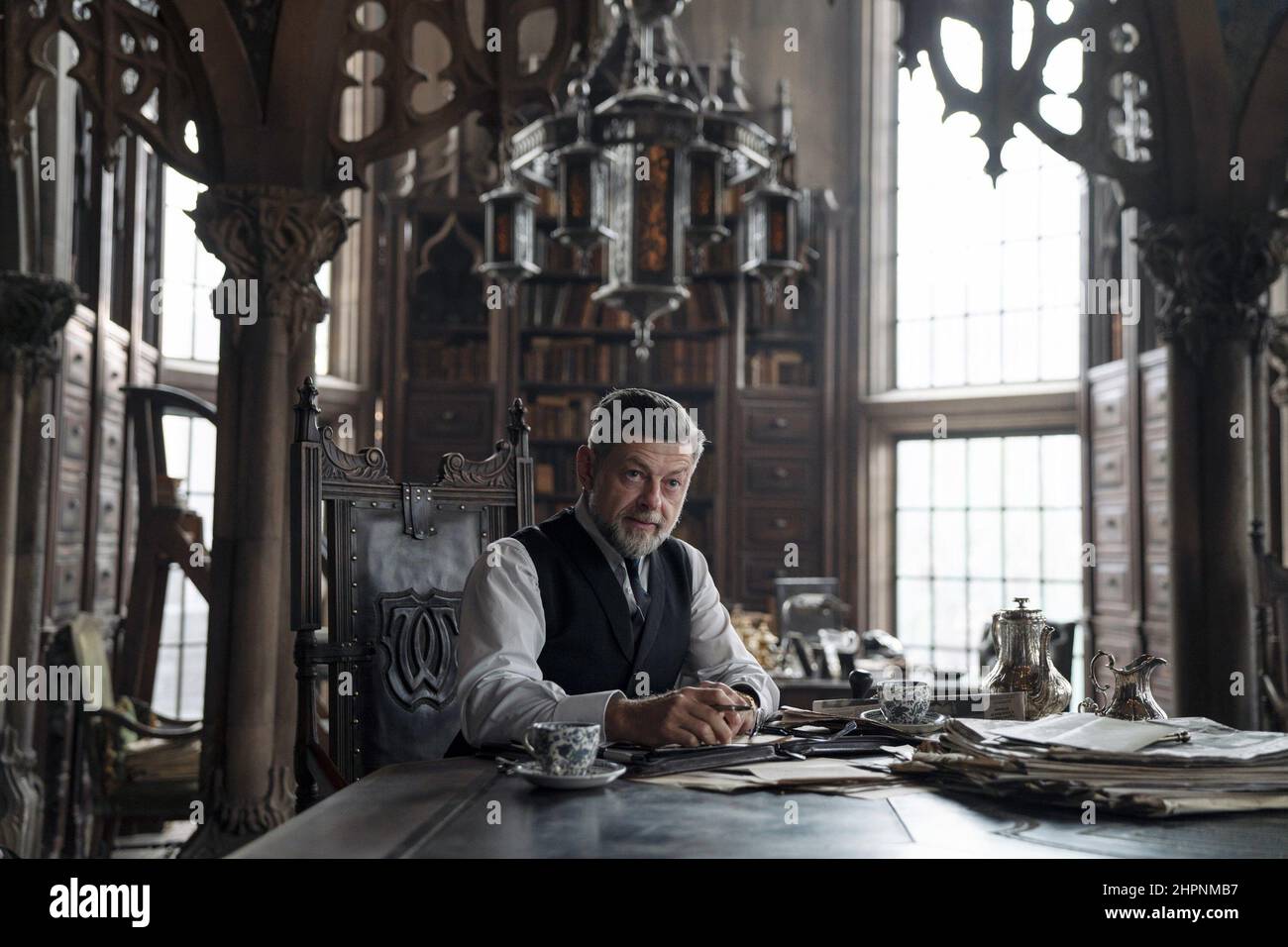 THE BATMAN, Andy Serkis, as Alfred Pennyworth, 2022. ph: Jonathan Olley ...