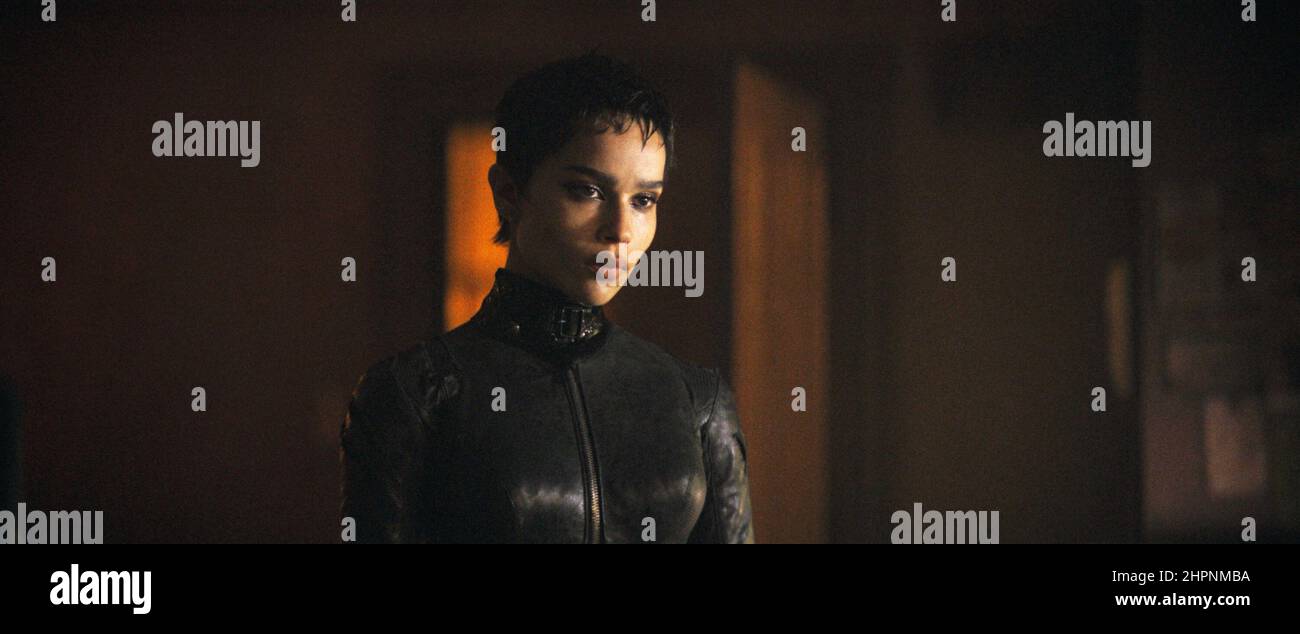 THE BATMAN, Zoe Kravitz, as Selina Kyle, 2022. © Warner Bros ...