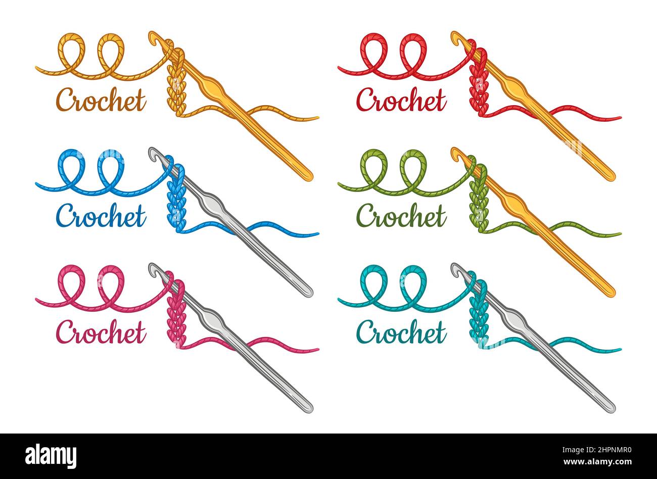 Crochet Hook Vector