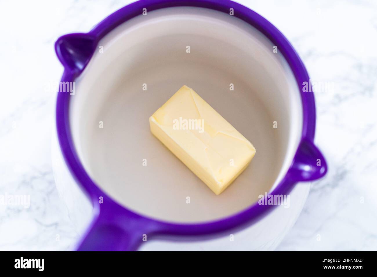 Melted Stick Of Butter