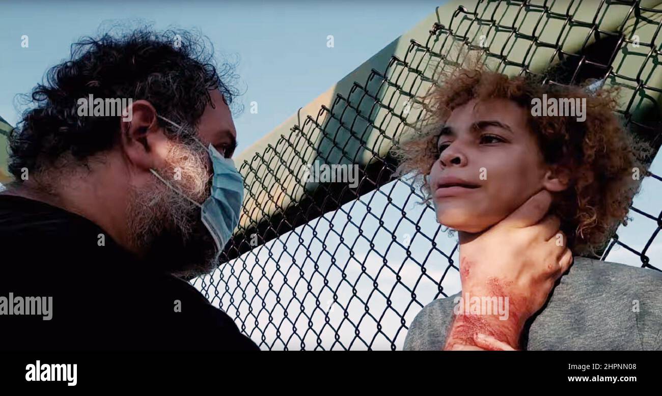 THE COVID KILLER, Paugh Shadow (left), 2021. © Gravitas Ventures ...